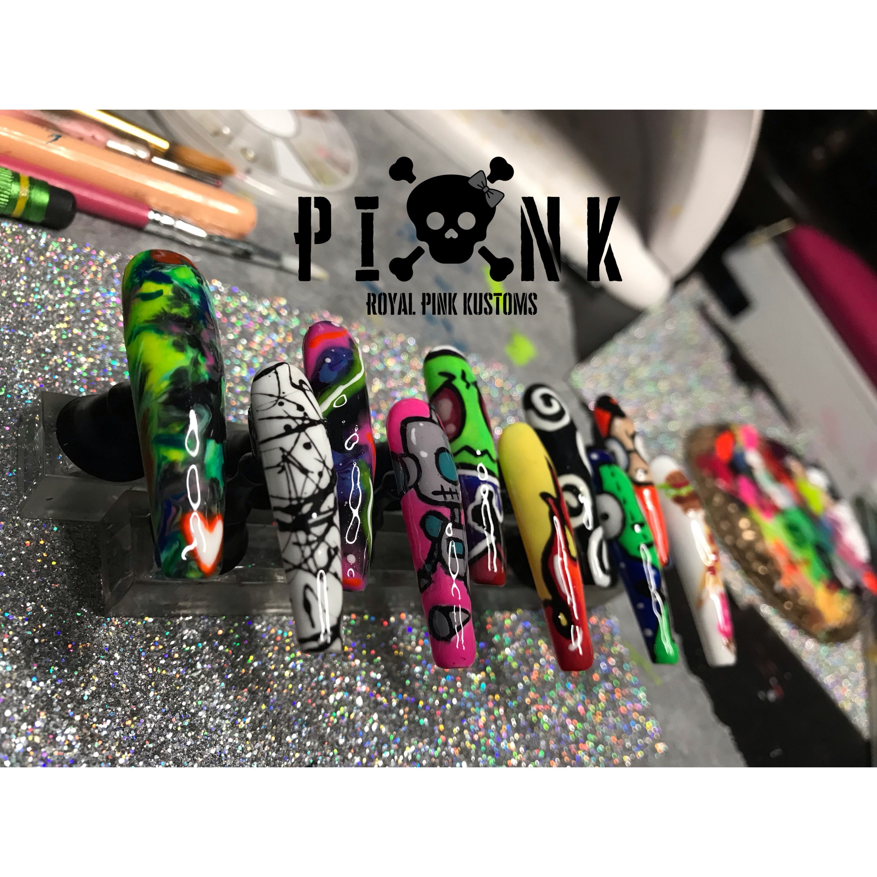 Invader Zim Inspired Press on Nails - Etsy