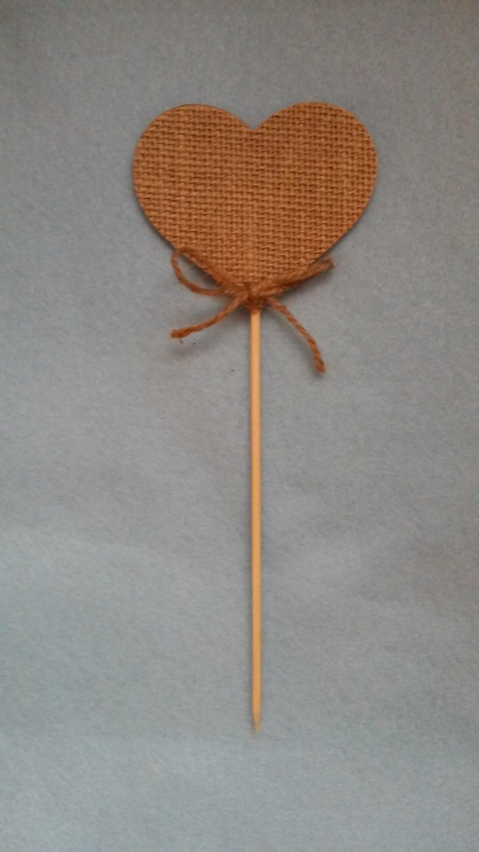 Burlap Fabric Wedding Cupcake Toppers Rustic Wedding Cake - Etsy