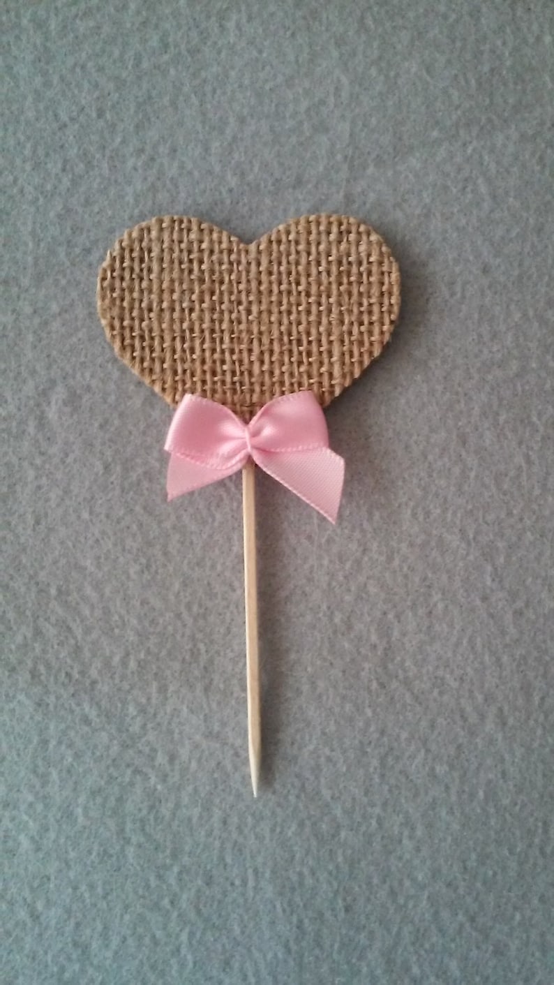 Burlap Fabric Wedding Toothpicks Rustic Wedding Bridal - Etsy Canada