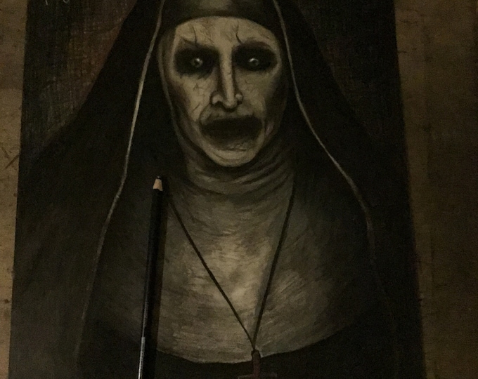 Free Standing Valak the Nun Movie Inspired Full Size Halloween Prop - Etsy