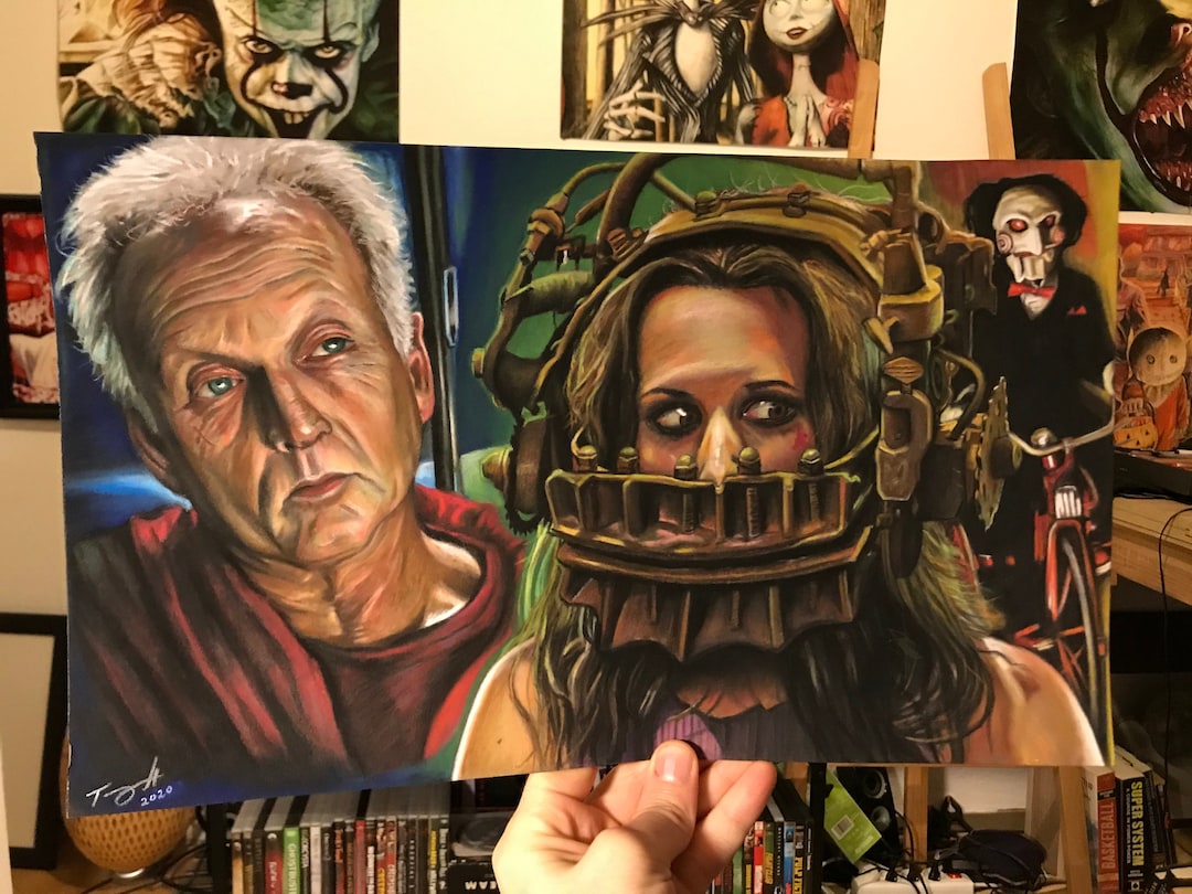 Saw Trifecta Collage Drawing - Etsy