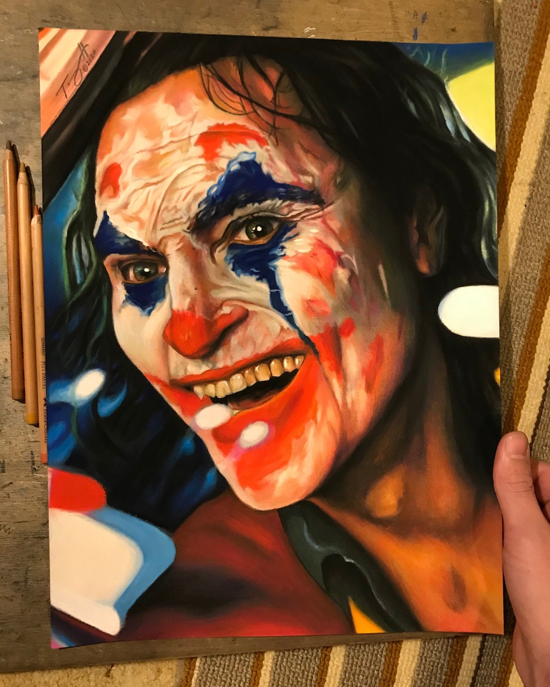 Joker ‘I Know, Isn’t It Beautiful’ Drawing - Etsy