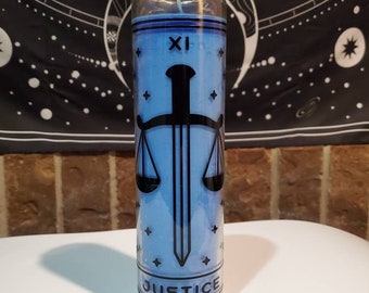 Lady Justice Greek Goddess of Justice Candle 100% Beeswax - Etsy
