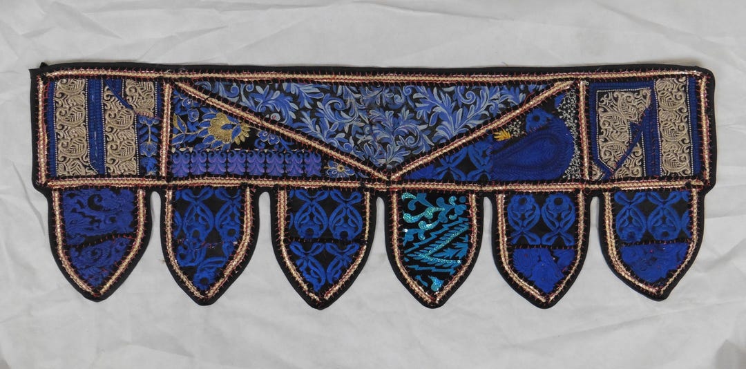 Sari Patchwork Indian Toran Floral Wall Hanging - Etsy