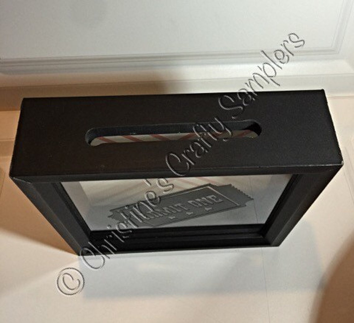 Ticket Stub Shadow Box - Etsy