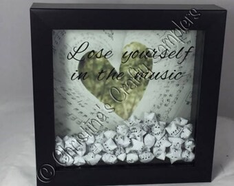 Music Shadow Box | Etsy