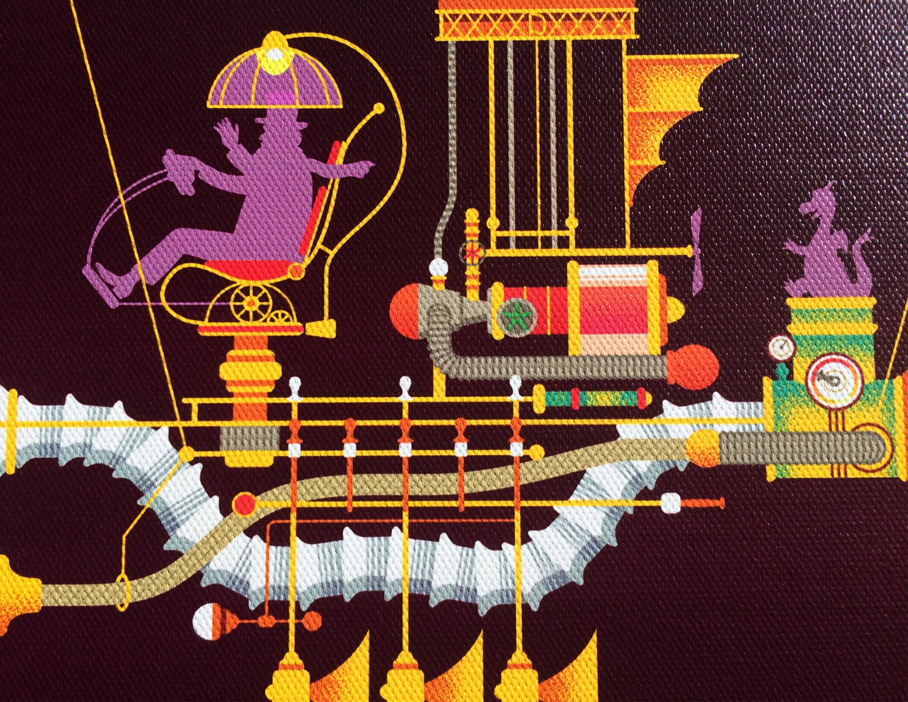 EPCOT Dreamfinder Print - Etsy