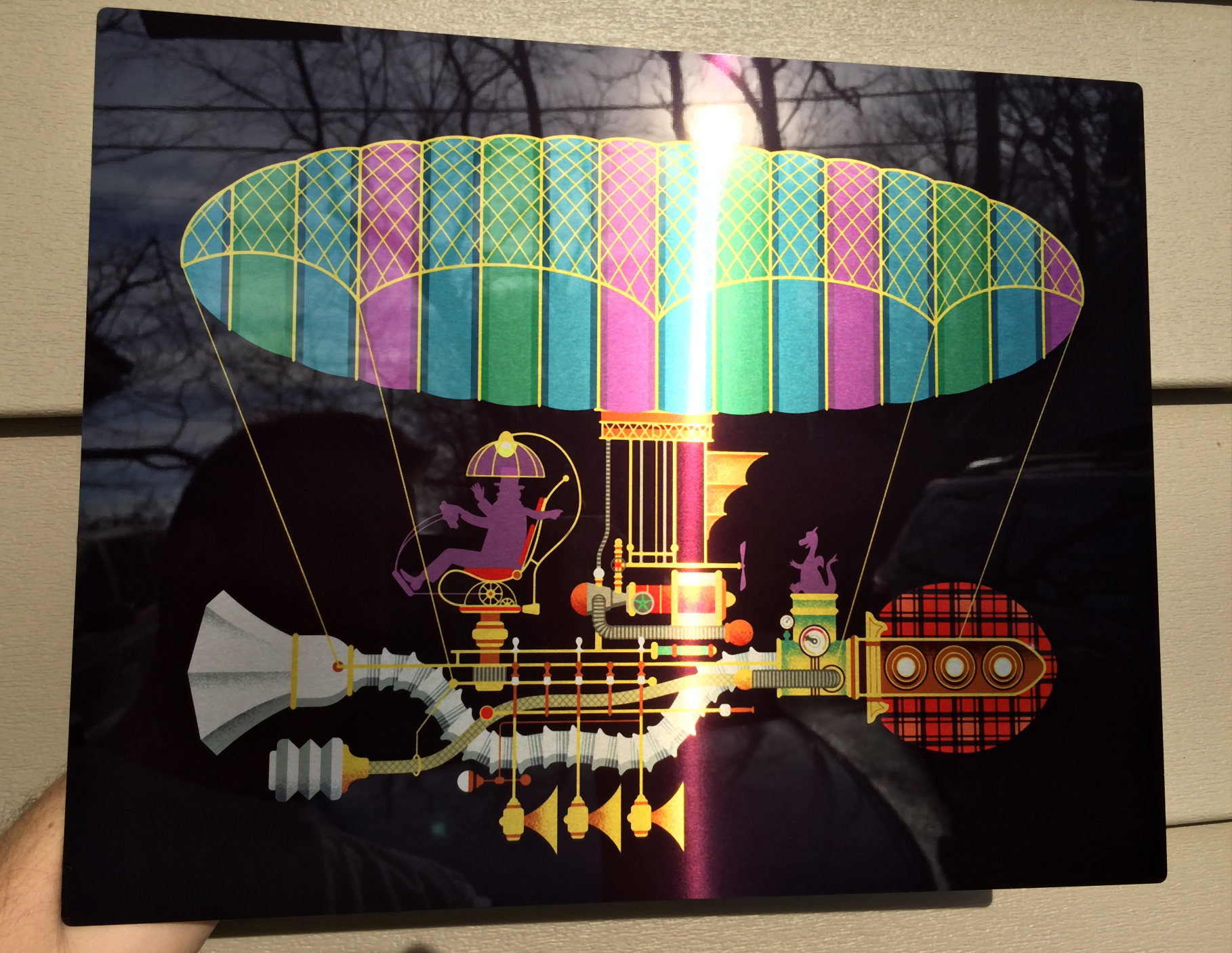 EPCOT Dreamfinder Print - Etsy