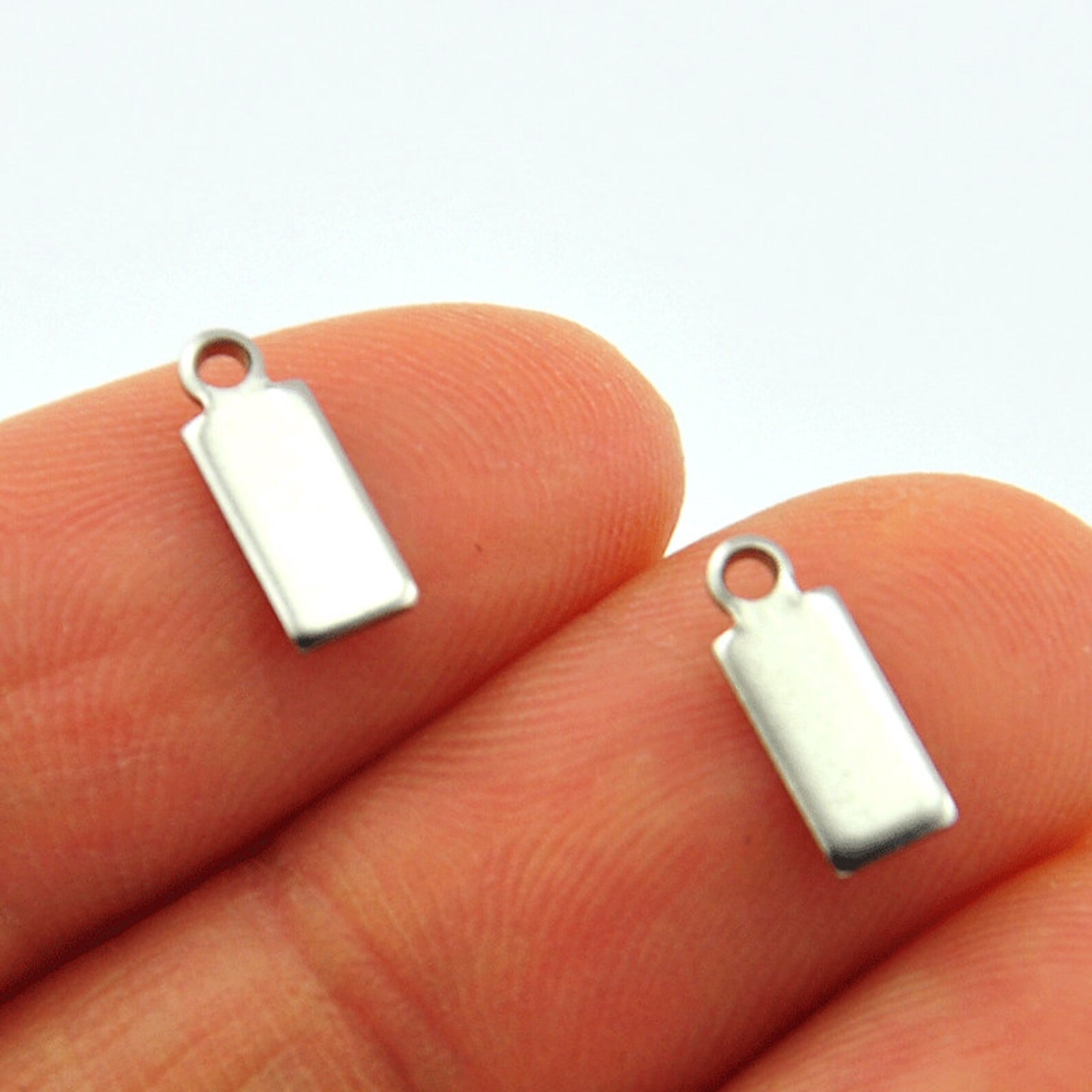 10mm Heart Stainless Steel Blank Charm Pendant,heart Stamping Blank ...