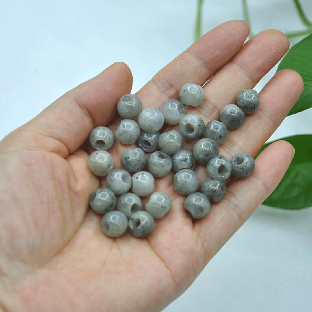 10-12mm Natural Spectrolite Ball Beads.3-5mm Hole Gemstone Beads,large ...