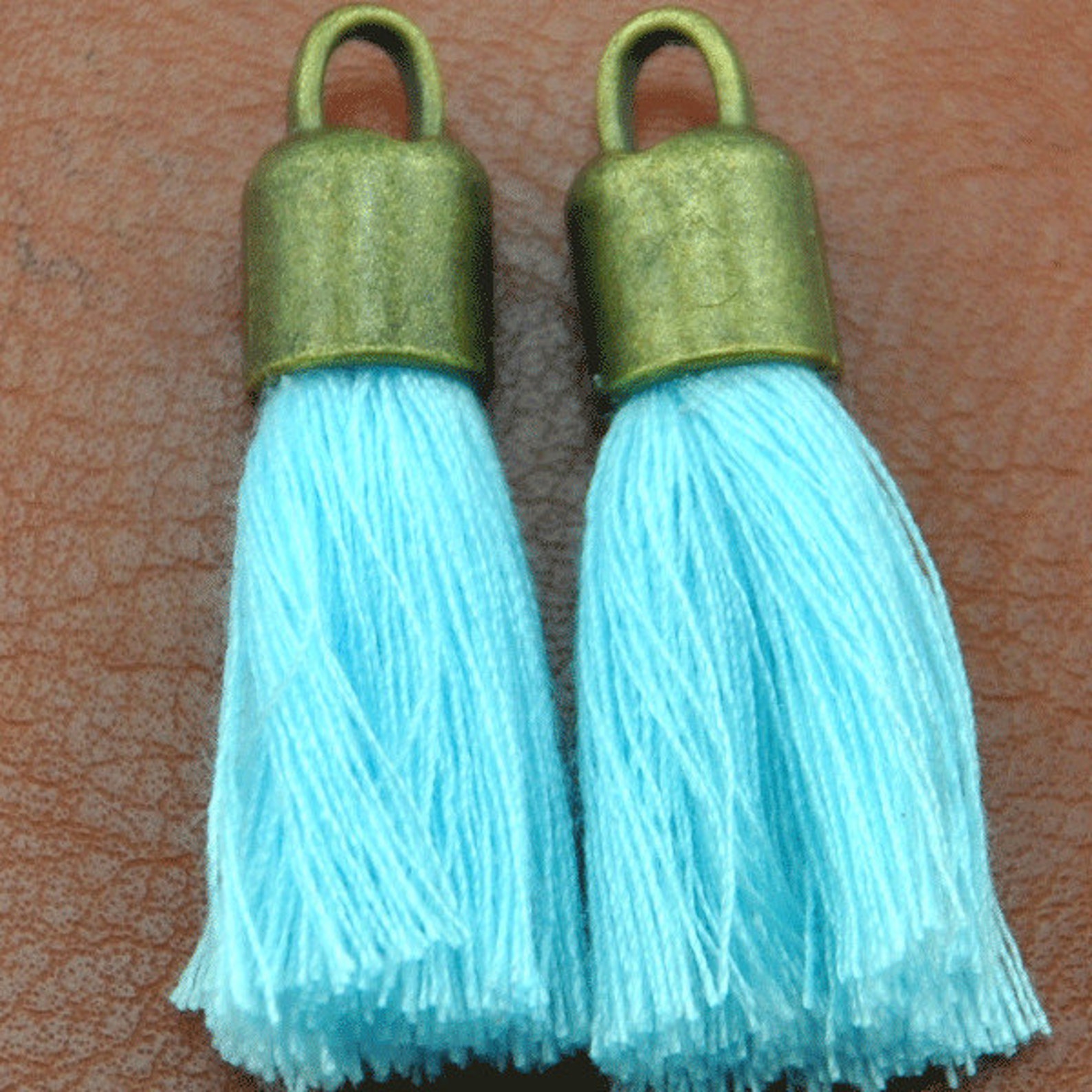 Mini borlas borla de algodón borla pequeña suministros de | Etsy