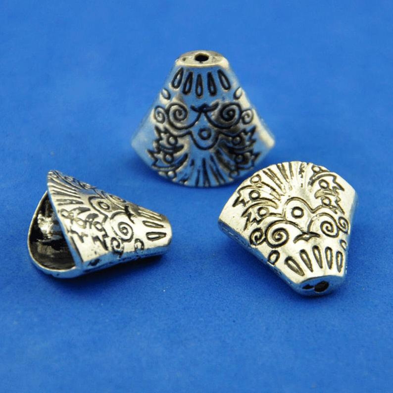 Caps Beads,tassel Caps, End Beads,jewelry Making,beading Caps,diy ...