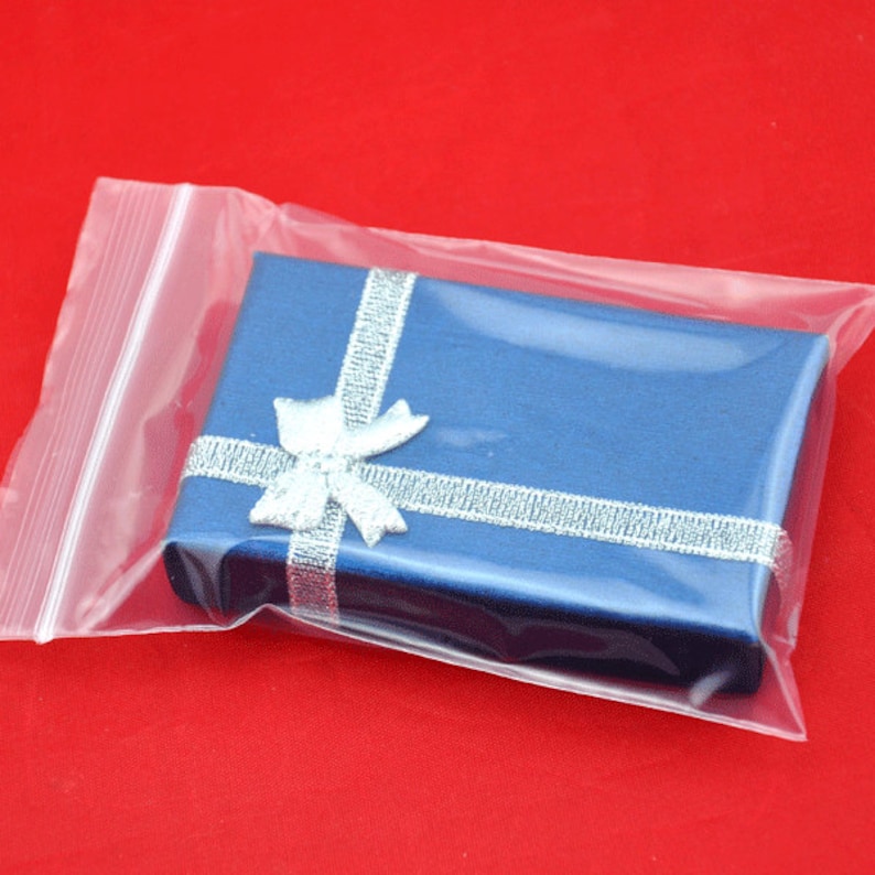 100 Pcs Reclosable Zipper Lock Poly Bags Available 4mil Thick | Etsy