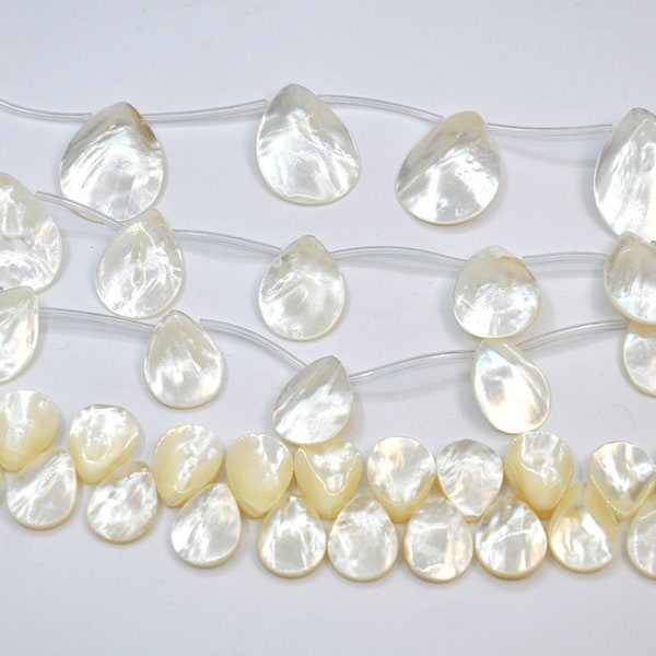 Flat Teardrop Beads - Etsy