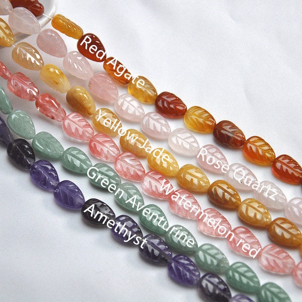 Leaf Beads - Etsy