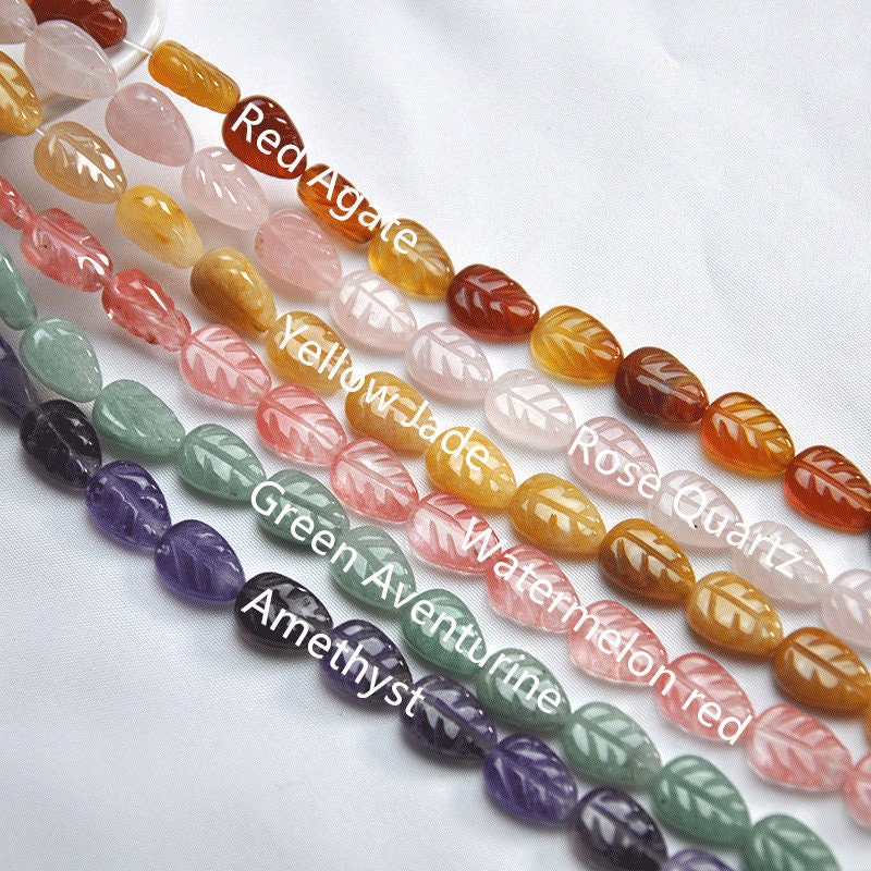 Leaf Beads - Etsy
