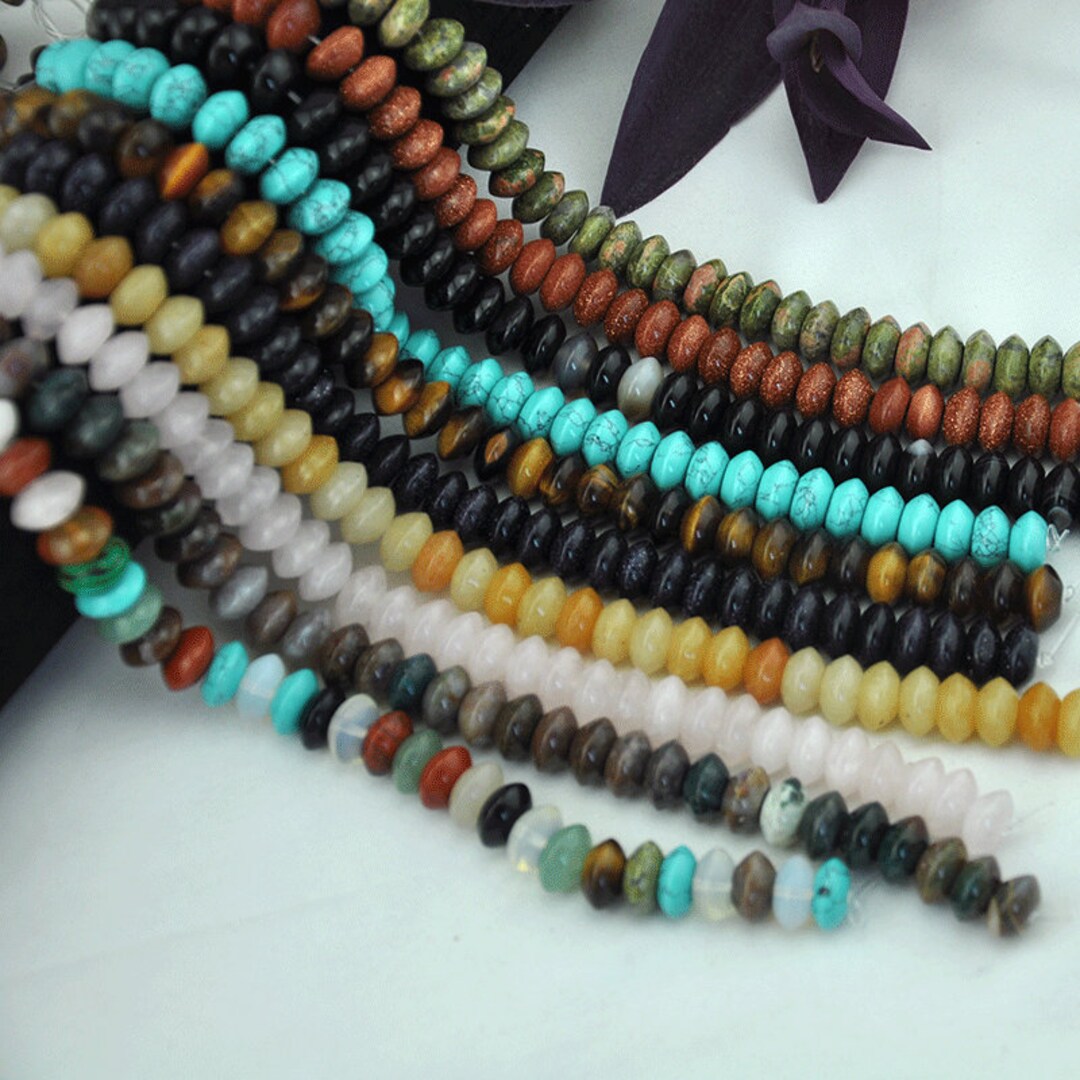12mm Stone Saucer Beads,stone Saucer Beads,smooth Rondelle Beads ...