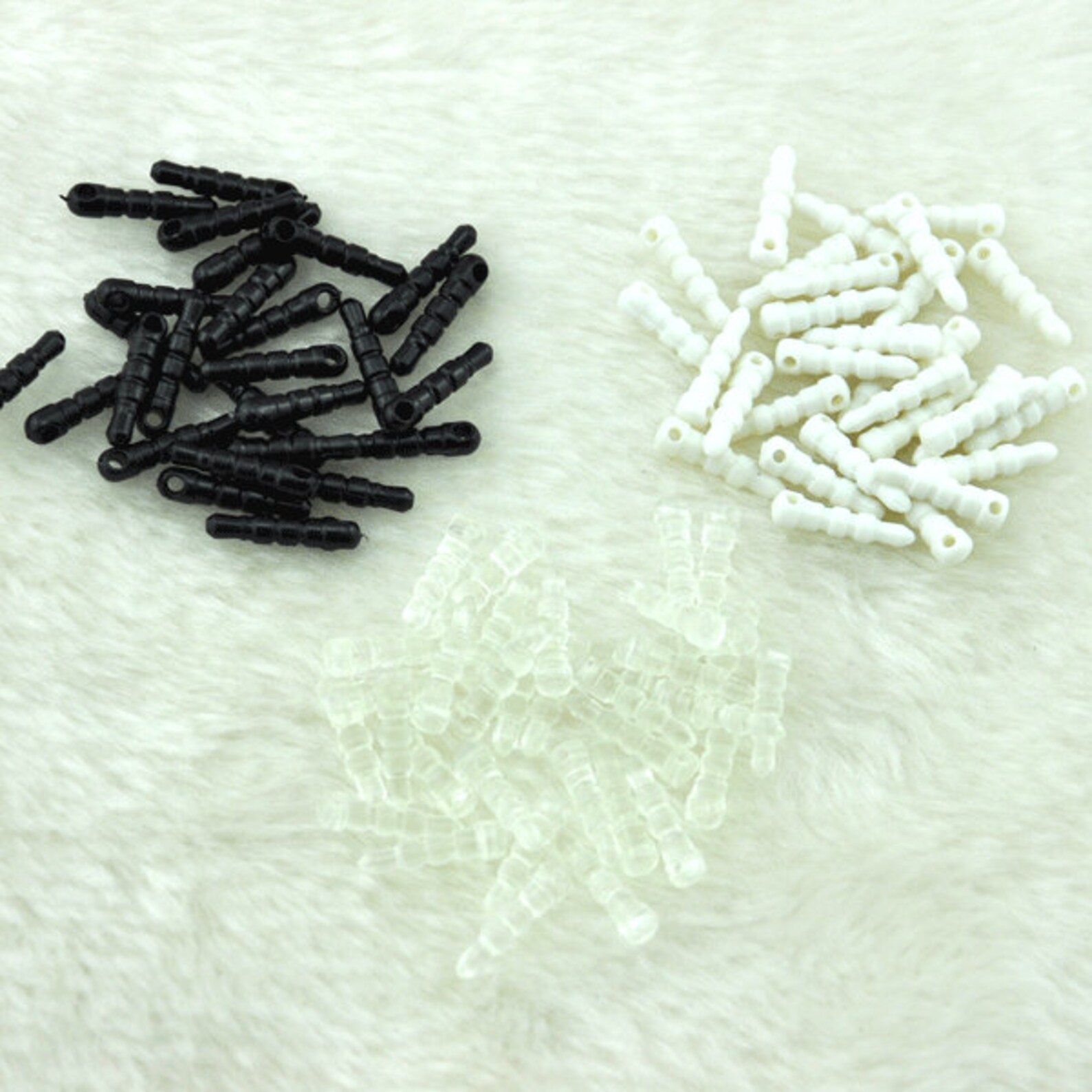 100pcs Cell Phone Plug With Hole Three Color Set Black - Etsy