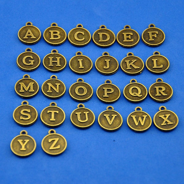 Letter Medallion - Etsy