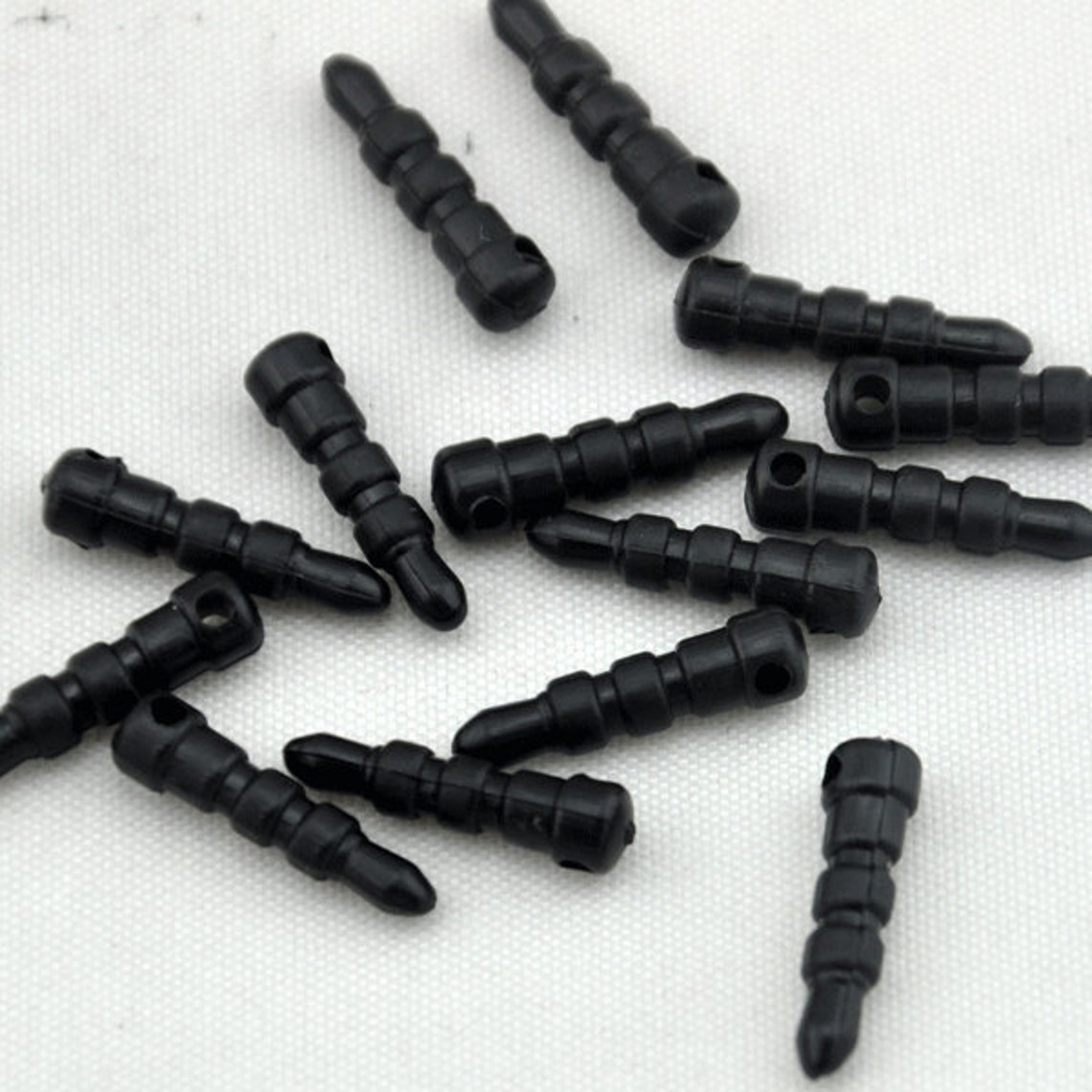 100pcs Cell Phone Plug With Hole Three Color Set Black - Etsy
