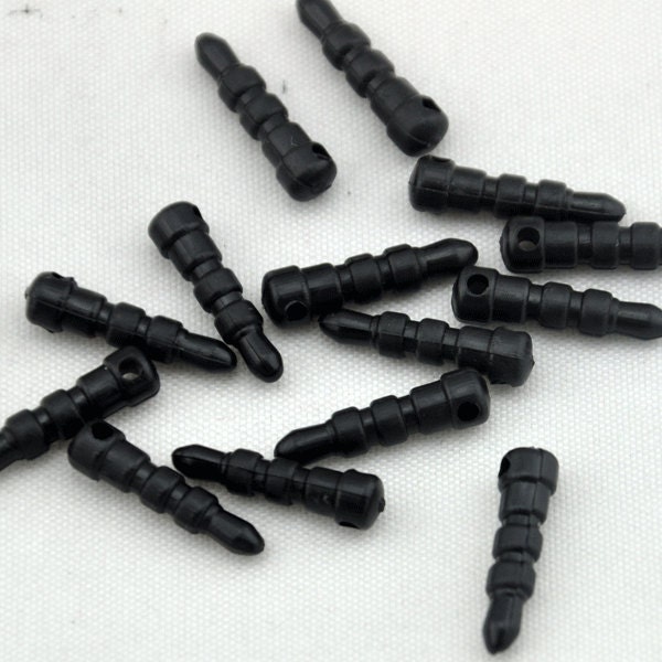 100pcs Cell Phone Plug With Hole Three Color Set Black - Etsy