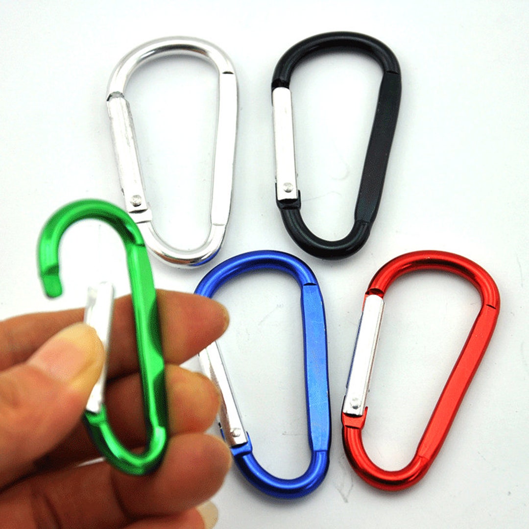 D Shaped Carabiner,carabiners, Carabiner Clips,spring Belt Snap ...