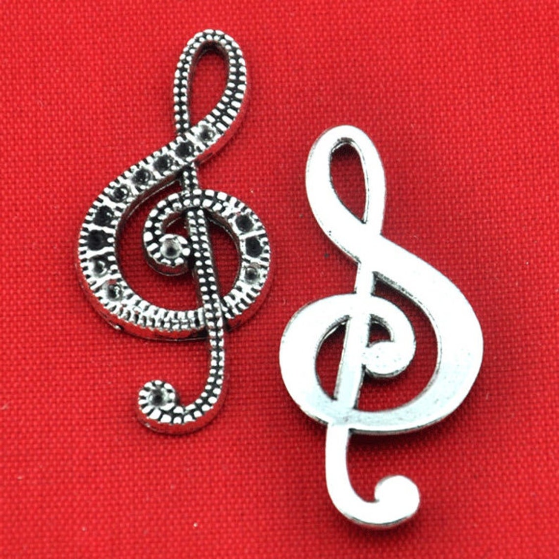 Music note charm pendants jewelry findingsMusic | Etsy