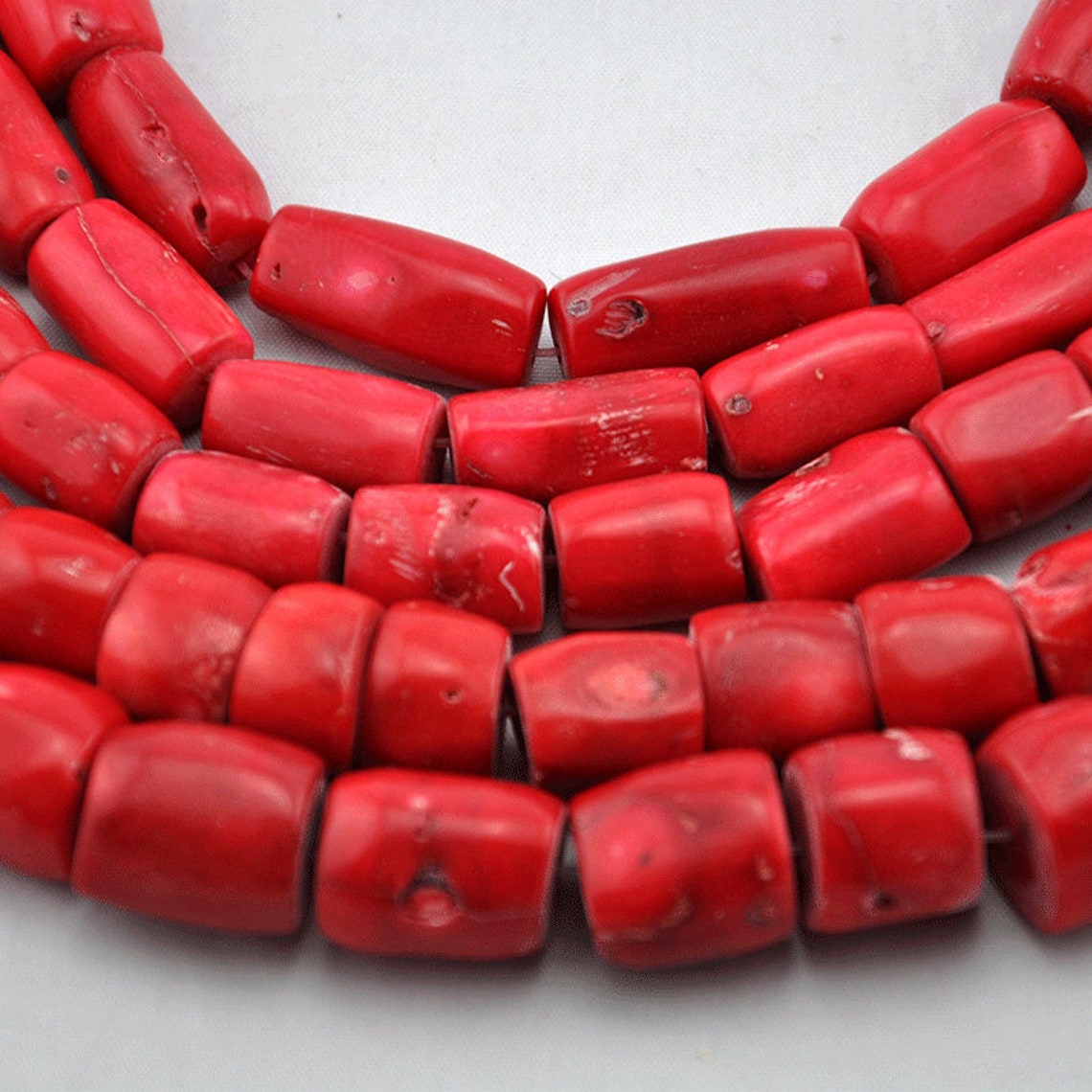 1PCS Large Red Coral Beads Pendants Strand,top Coral Gemstone Spike ...