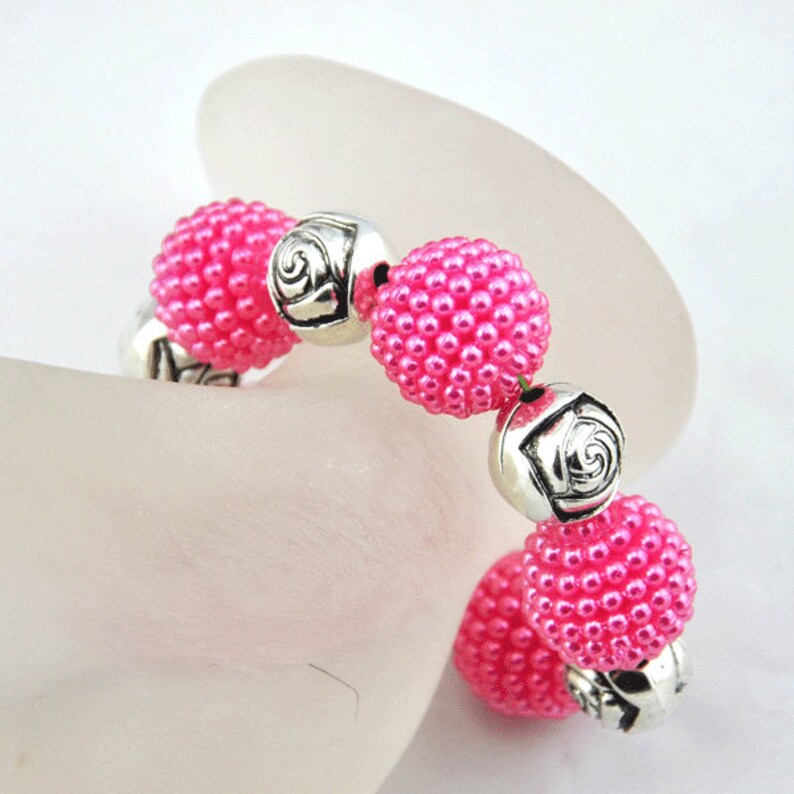 20mm Berry Beads Bright Pearly 10 Pcs Bumpy Acrylic Bead - Etsy