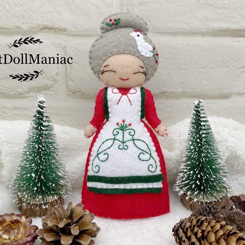 Santa Doll Pattern - Etsy