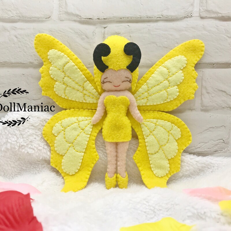 Felt Doll Pattern - Etsy