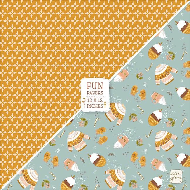 Holiday Printable Papers Rustic Christmas Digital Download - Etsy