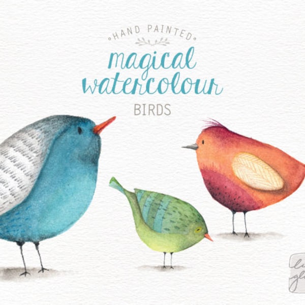 Whimsical Bird Art - Etsy