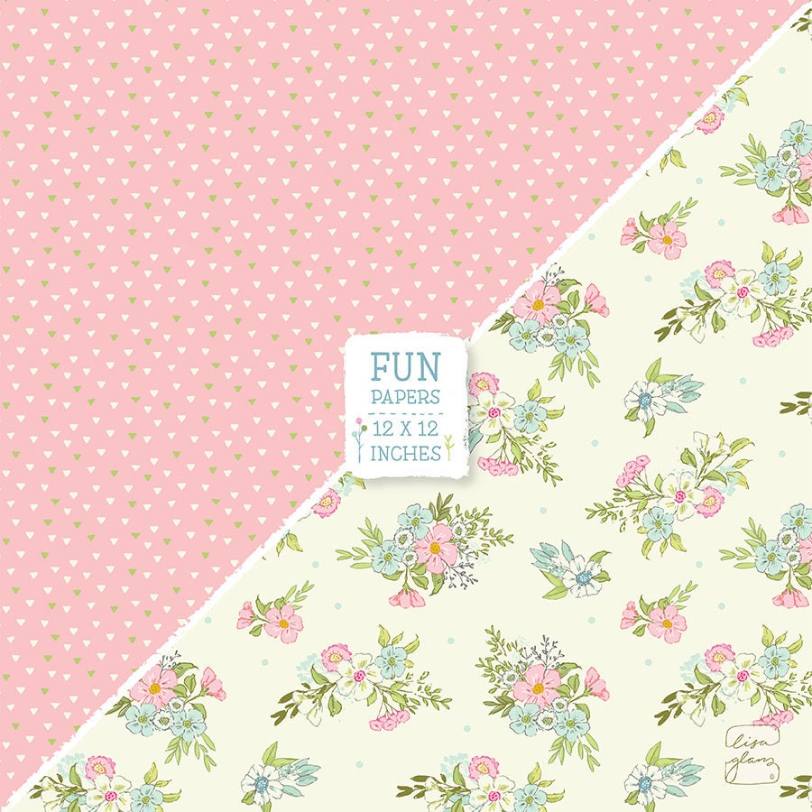 Spring Abundance Printable Papers Spring Digital Download | Etsy