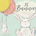 Spring Bunny Clipart Set: Cute Bunnies Clip Art, Teacup Clipart ...