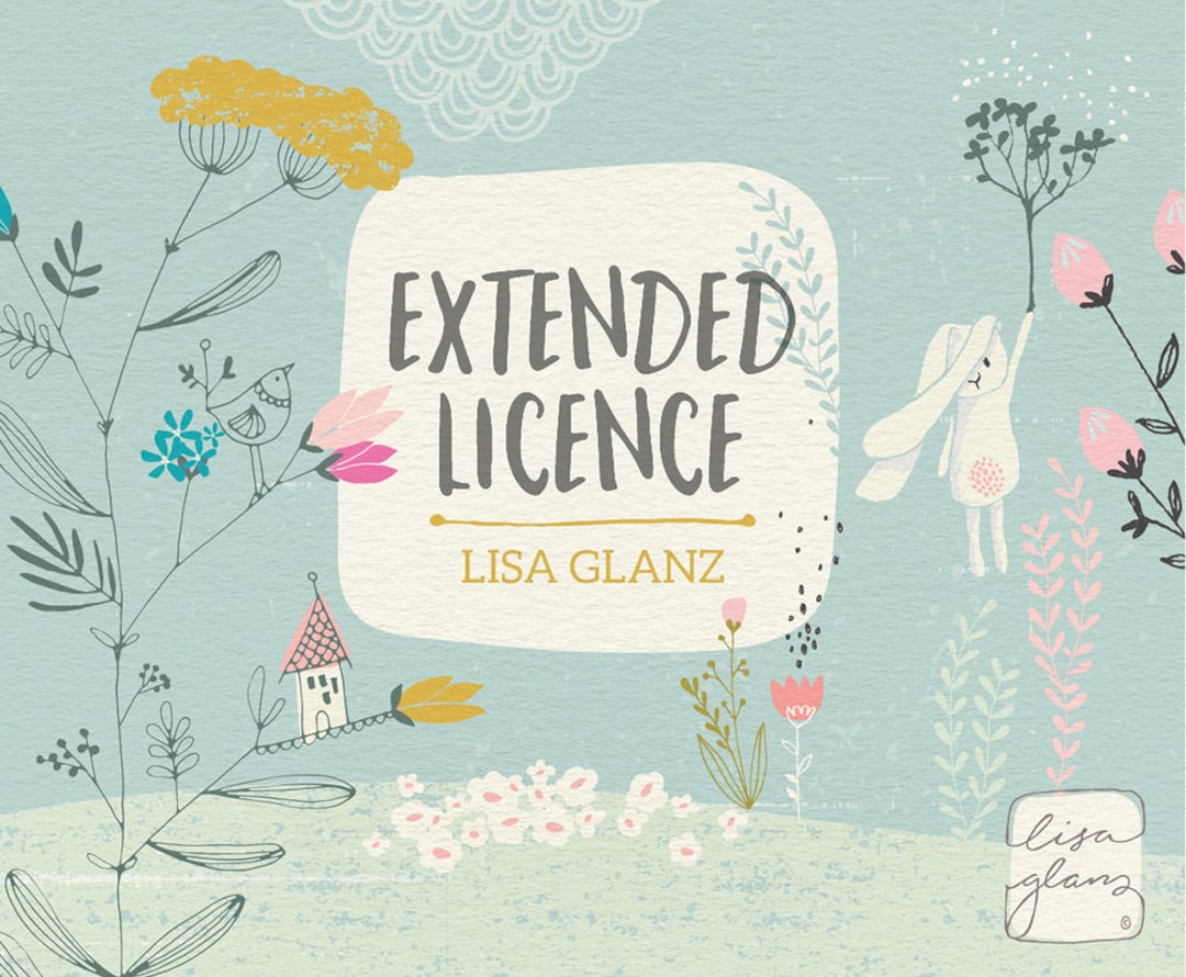 Extended License: Lisa Glanz Graphics / Commercial Use / Commercial Use ...