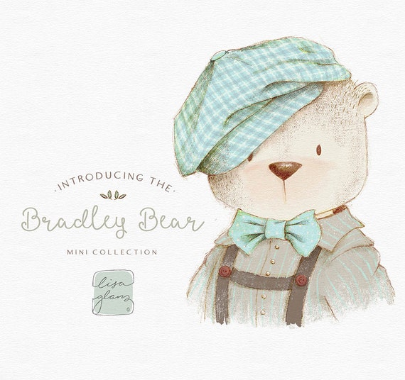 Vintage Bear Illustration
