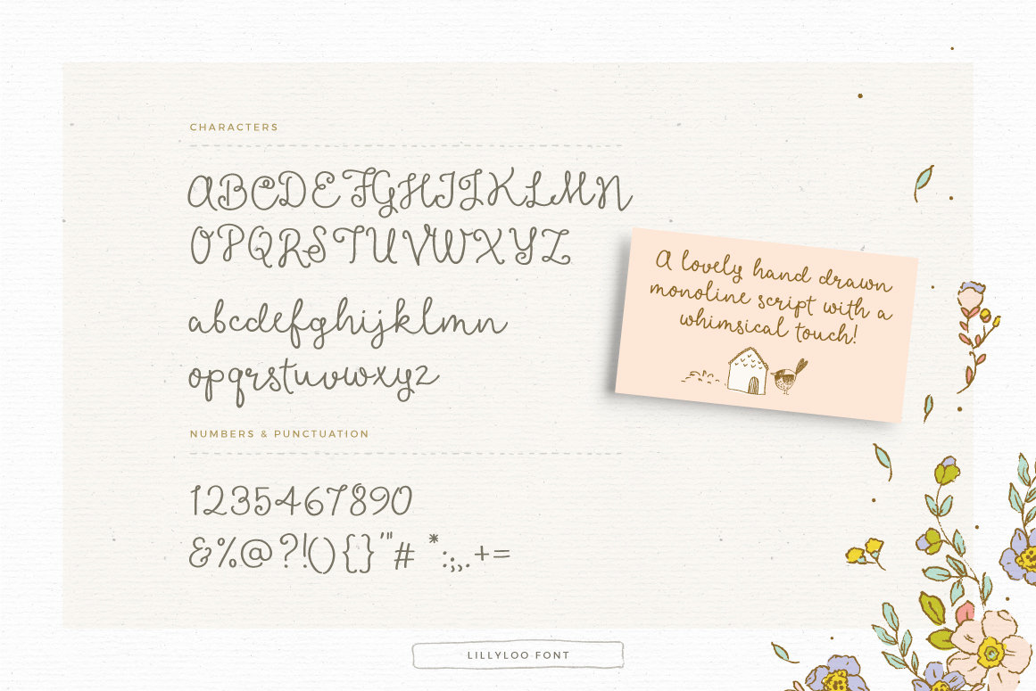 Whimsical Script Font