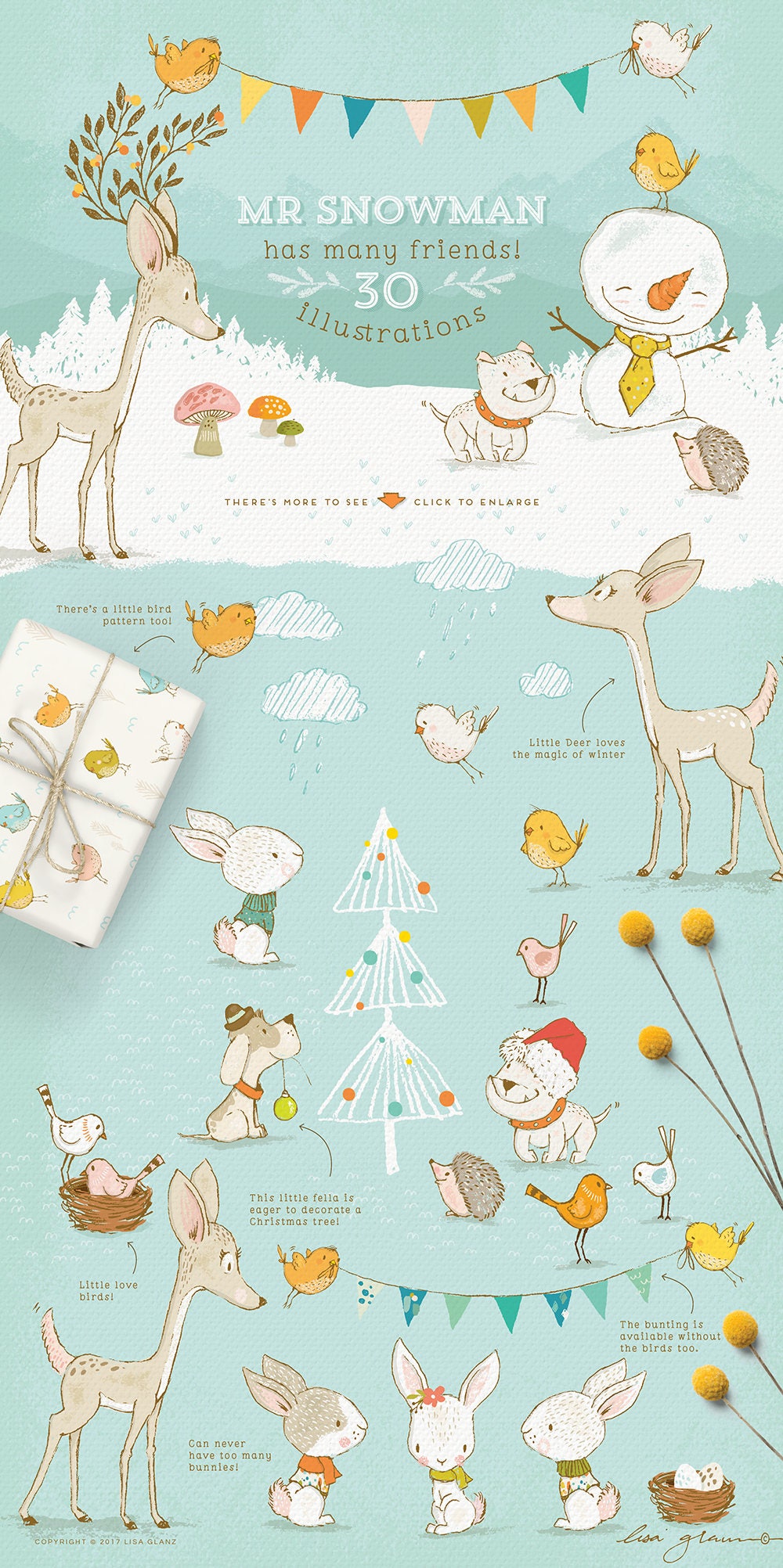 Winter Clipart Snowman Christmas Clip Art Build a Snowman - Etsy