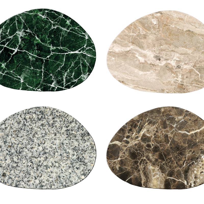 Marble Table Mats - Etsy