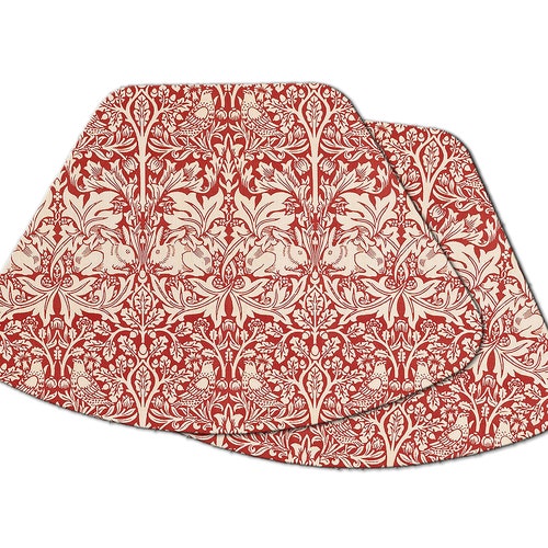 Beige William Morris Placemats Tactile Basket Texture Turned - Etsy