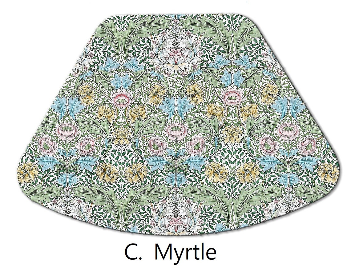 Wedge Placemat William Morris for Round Tables Tactile Basket - Etsy