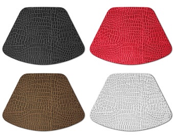 Pastel Color Block Placemats for Round Tables Tactile Basket Texture ...