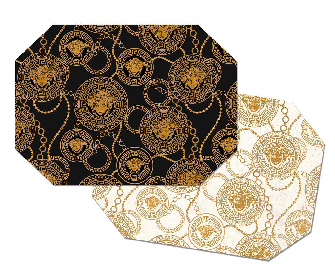 Medusa Chain Placemats for Round Tables Tactile Basket Texture, Hammed ...