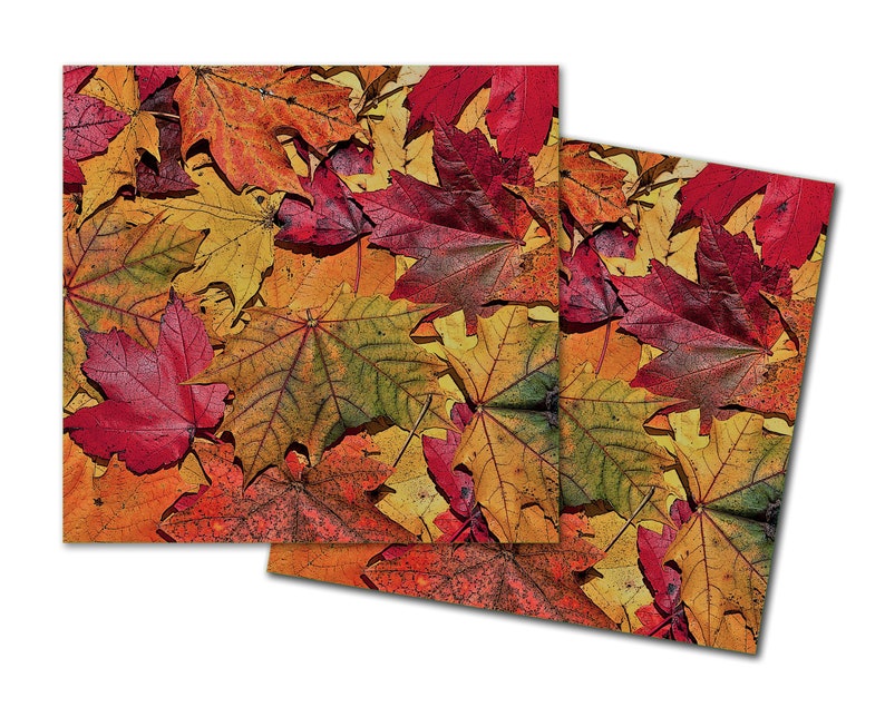 Maple Leaf Placemats for Round Tables Tactile Basket Texture - Etsy