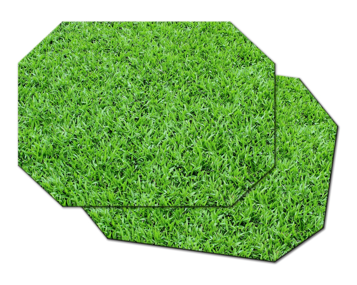 Golf Grass Placemat for Round Table Tactile Basket Texture - Etsy