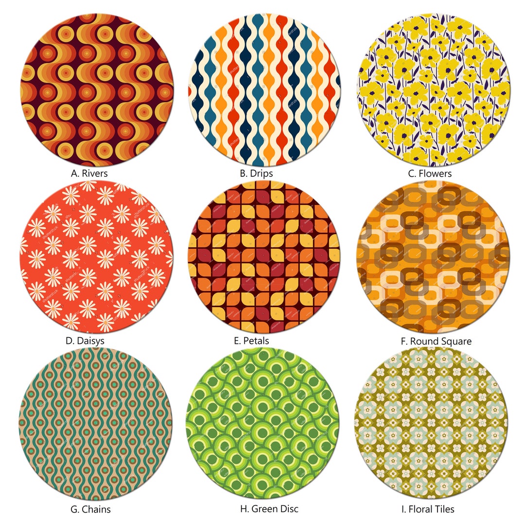 Retro Placemats Tactile Basket Texture Turned Hem Edge , Waterproof ...