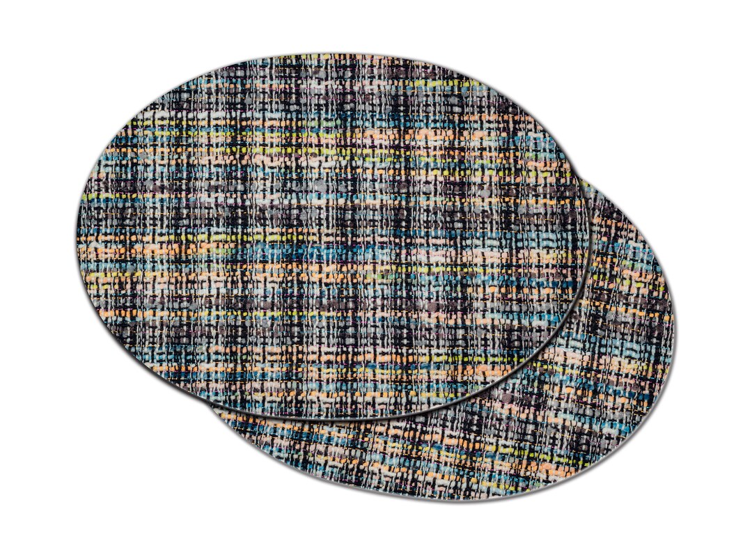 Faux Boucle Placemat for Round Tables Tactile Basket Texture - Etsy