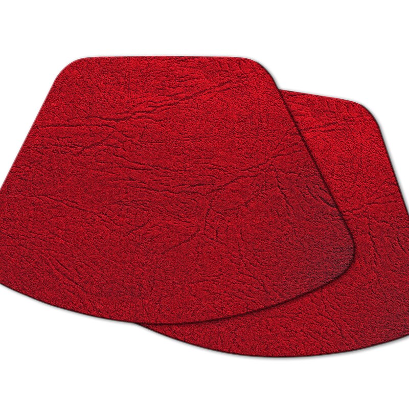 Round Red Placemats - Etsy