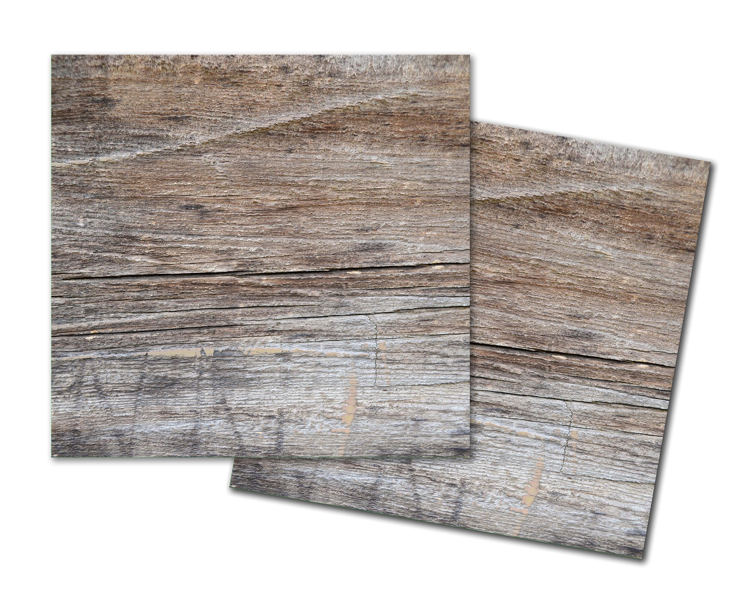 Faux Weathered Grey Wood Wedge Placemats for Round Table - Etsy